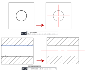 Time-Saving Tips for Centerlines and Center Marks in AutoCAD | AutoCAD ...