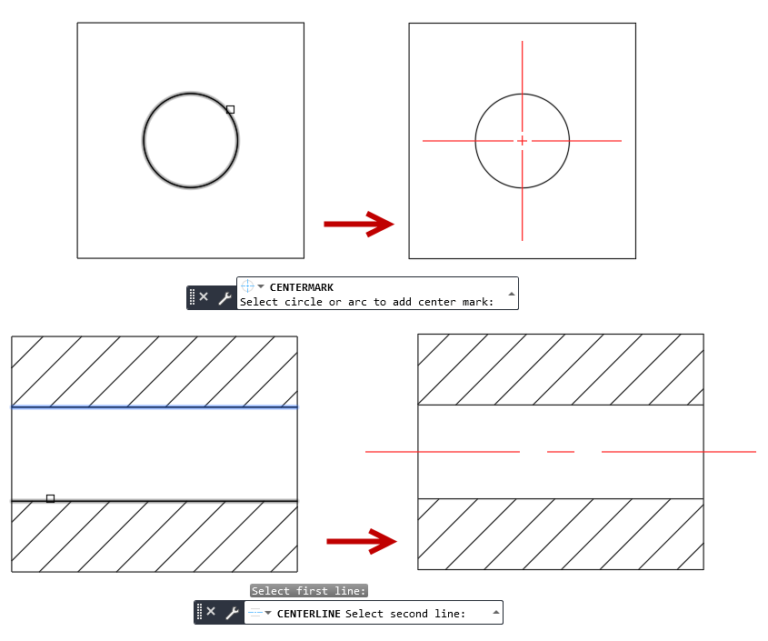 Time-Saving Tips for Centerlines and Center Marks in AutoCAD | AutoCAD ...