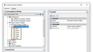 How to Customize the Quick Access Toolbar in AutoCAD LT | AutoCAD Blog ...