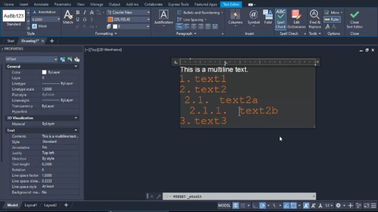 Have You Tried: MText Basics and Beyond | AutoCAD Blog | Autodesk