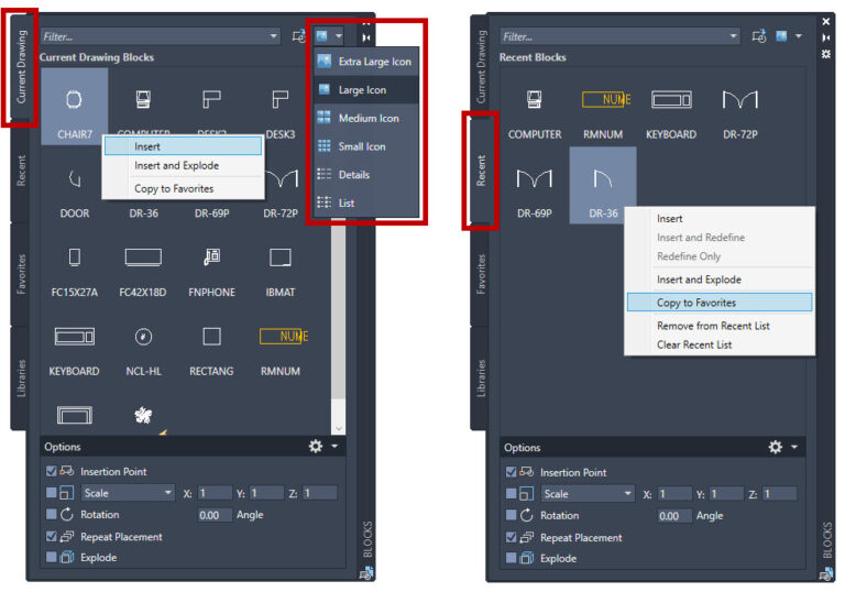Blocks Palette - To Be or Not to Be a Blockhead: Tuesday Tips With Frank | AutoCAD Blog | Autodesk