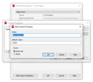 Sheet Set Custom Properties in AutoCAD: Tuesday Tips With Frank | AutoCAD Blog | Autodesk