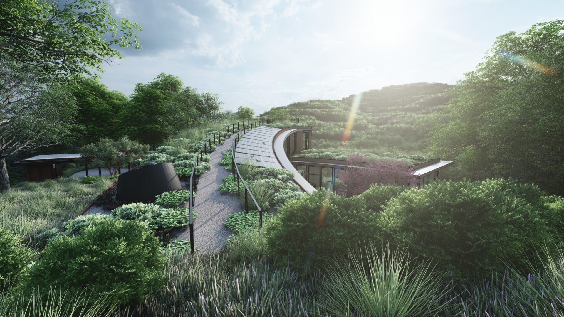 how to draw landscape in autocad