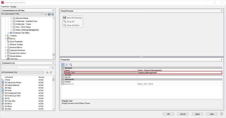 A Guide to AutoCAD Ribbon Customization | AutoCAD Blog | Autodesk