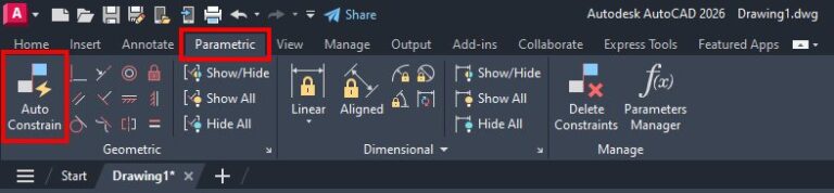 Geometric Constraints in AutoCAD: Tuesday Tips With Frank | AutoCAD ...