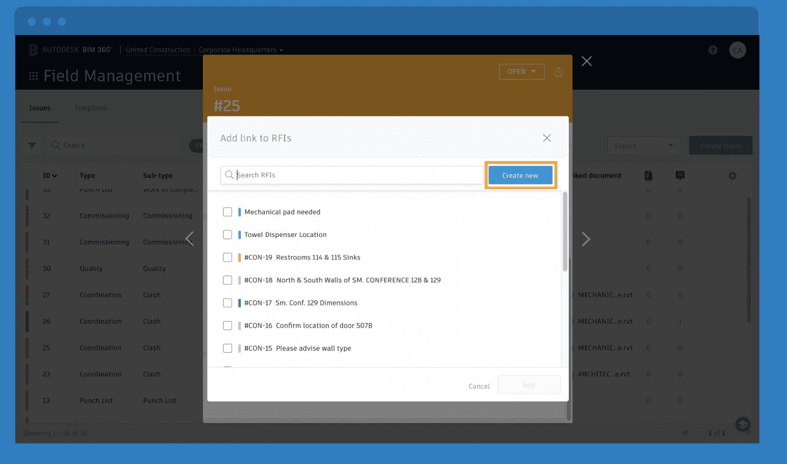 New BIM 360 Feature Connects RFI Workflows - Digital Builder