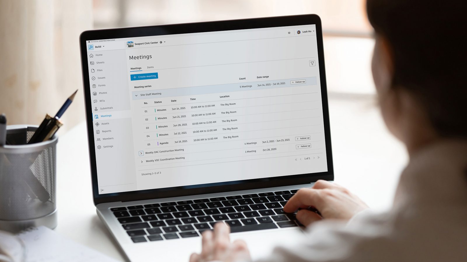 Quickly Generate Microsoft Teams and Zoom Meetings in Autodesk Build