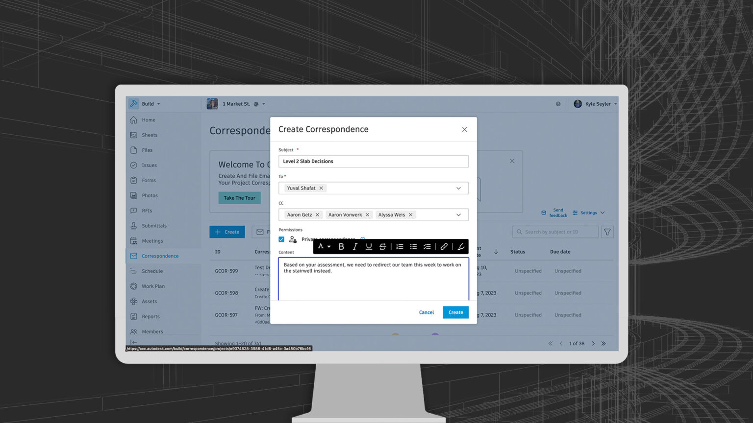 Centralize, Organize and Streamline Project Communications with the Correspondence Tool ...