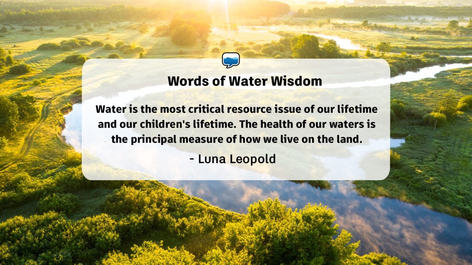 Words of water sisdom: Robin Wall Kimmerer - One Water Blog