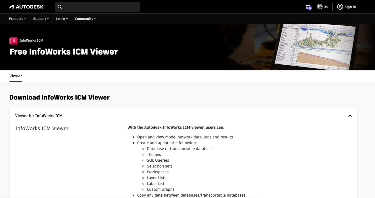Autodesk launches free viewers for InfoWorks ICM and InfoWorks WS Pro. Here's what they do ...