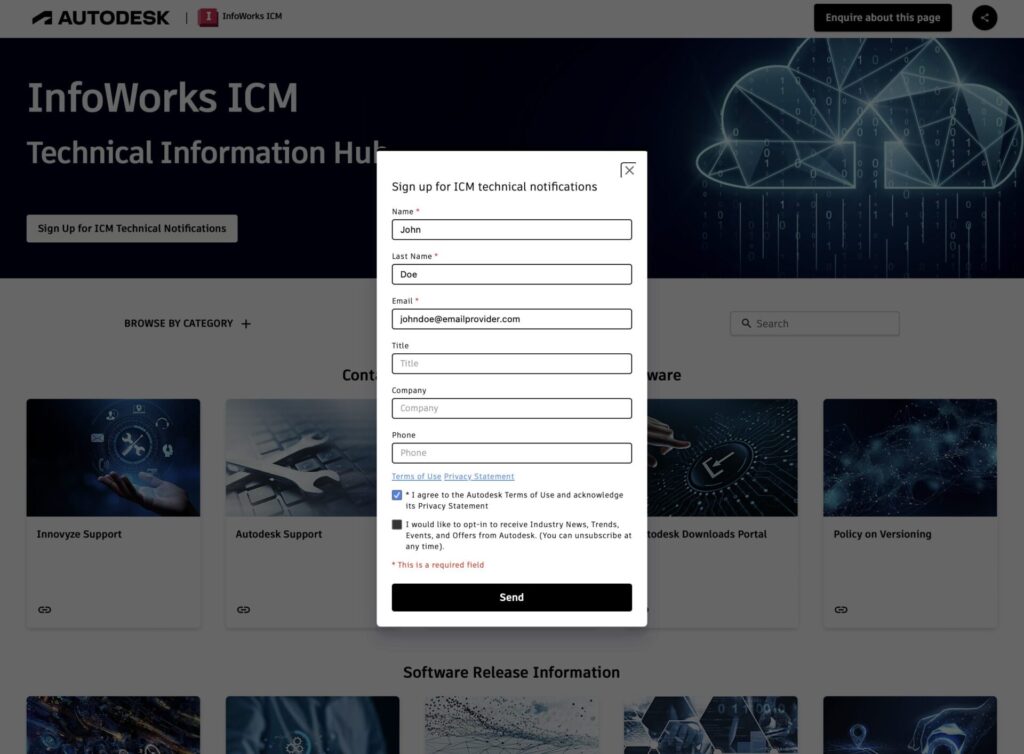 New Technical Information Hubs to support Autodesk Water desktop ...