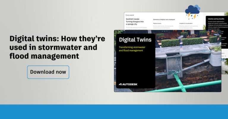 [e-book] Digital twins for water: Transforming stormwater and flood management - One Water Blog