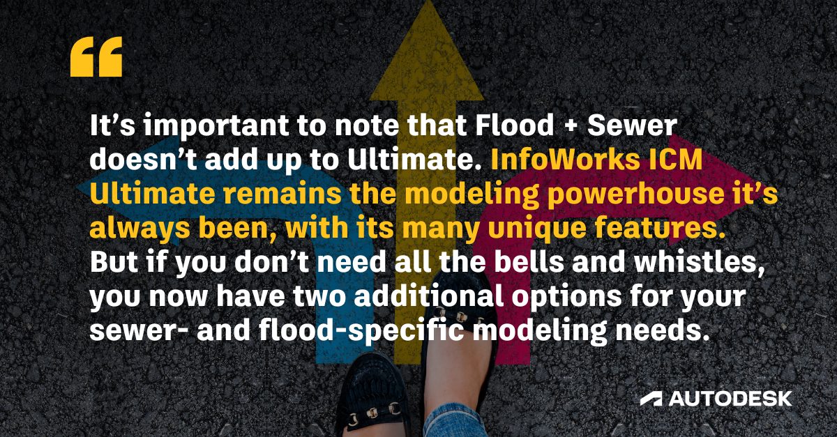 New flexible options for InfoWorks ICM: Flood, Sewer, Ultimate - One ...