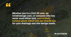 InfoDrainage 2025.1: Flexible drainage reporting and enhanced ...