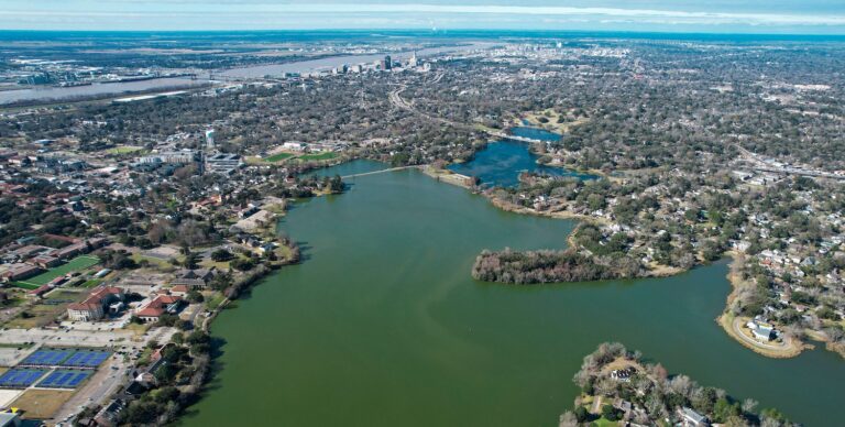 Dredging up the past at the University Lakes of Baton Rouge to build a ...