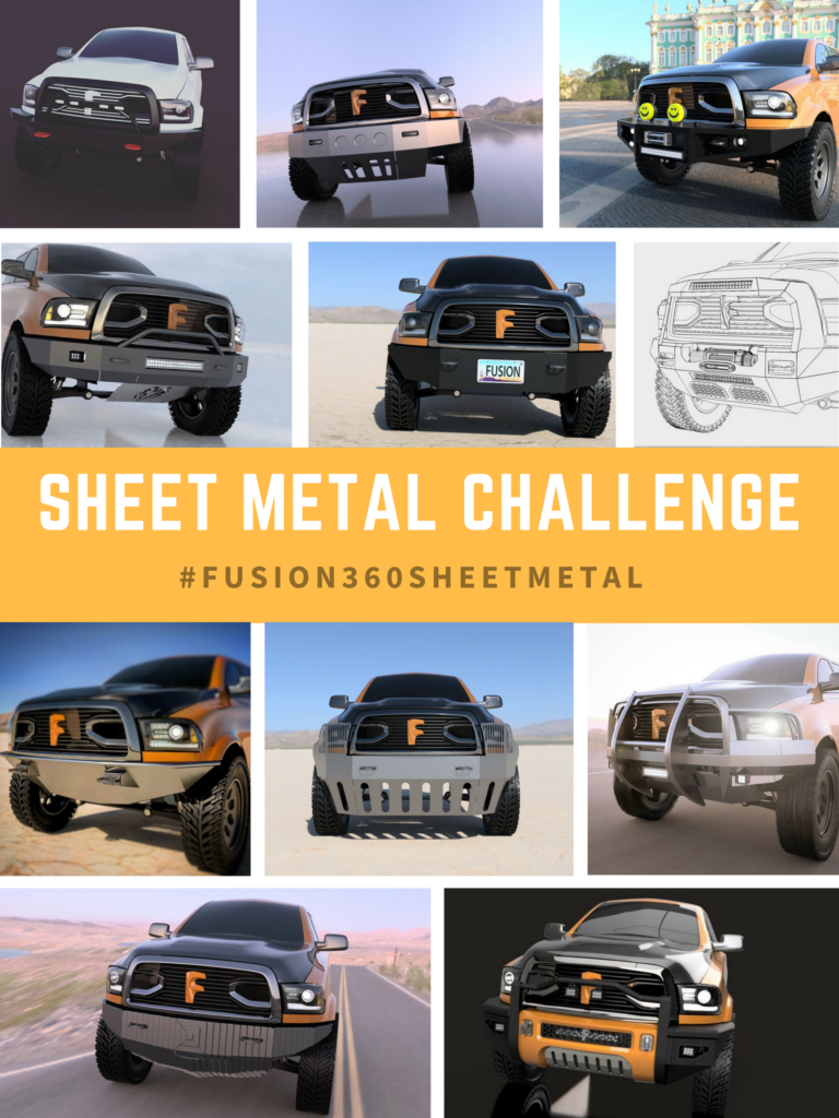 Sheet Metal Challenge Winners - Fusion Blog