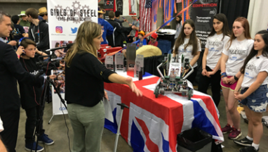 Girls of Steel Tackle Design Challenges - Fusion Blog