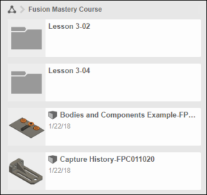 Fusion 360 Mastery: Getting Started with Projects, Folders, and Files ...