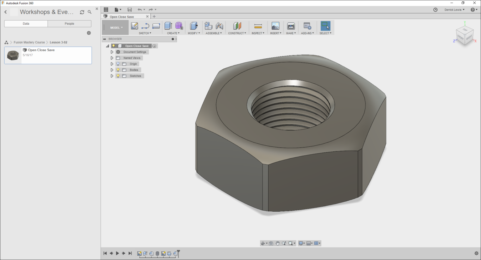 Fusion 360 Mastery: Getting Started with Projects, Folders, and Files ...