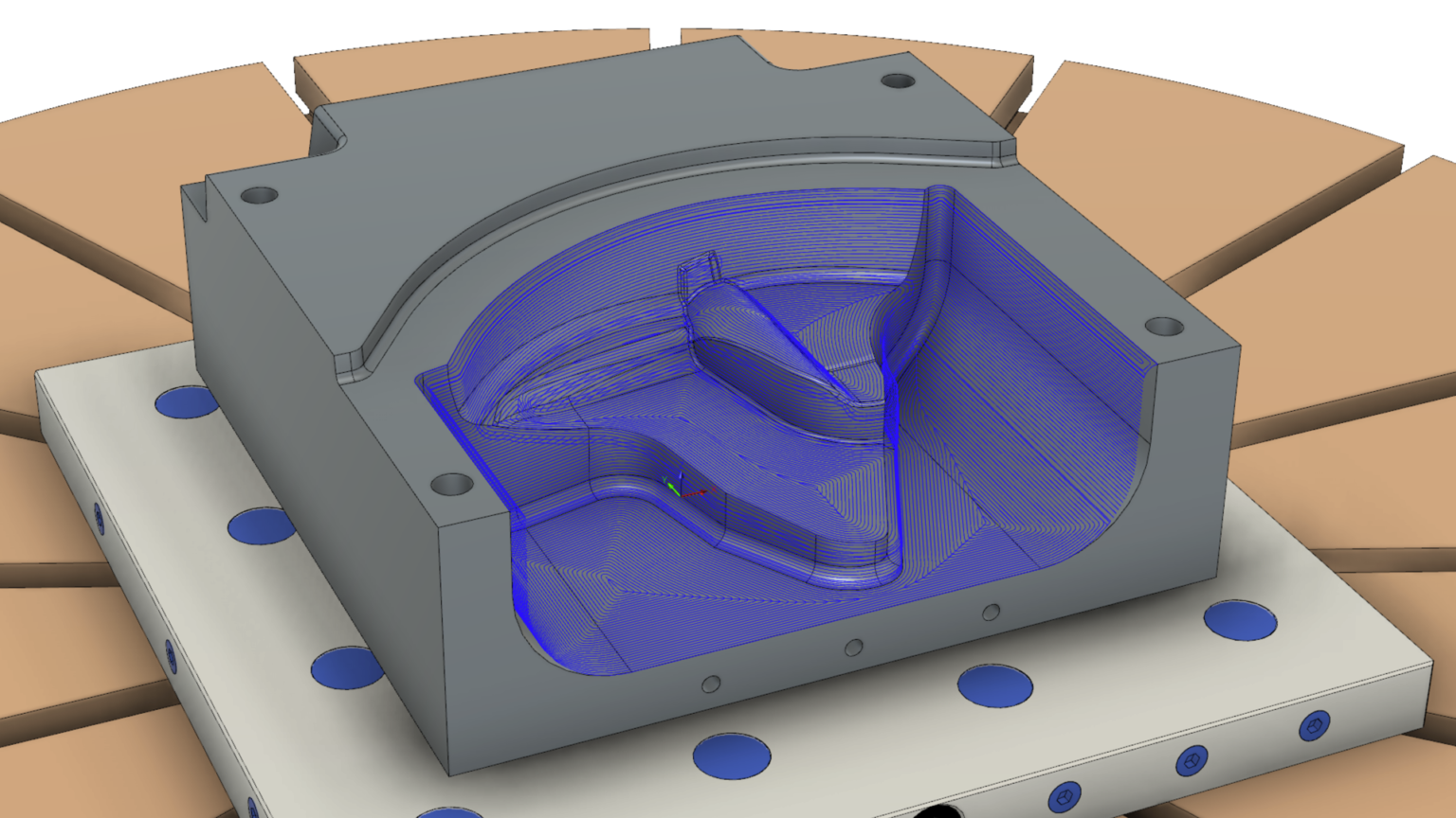 Machining a Mold Tool with Steep and Shallow & Surface Inspection