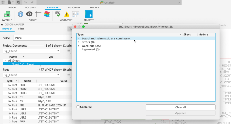 Edit your Autodesk EAGLE electronic design files
