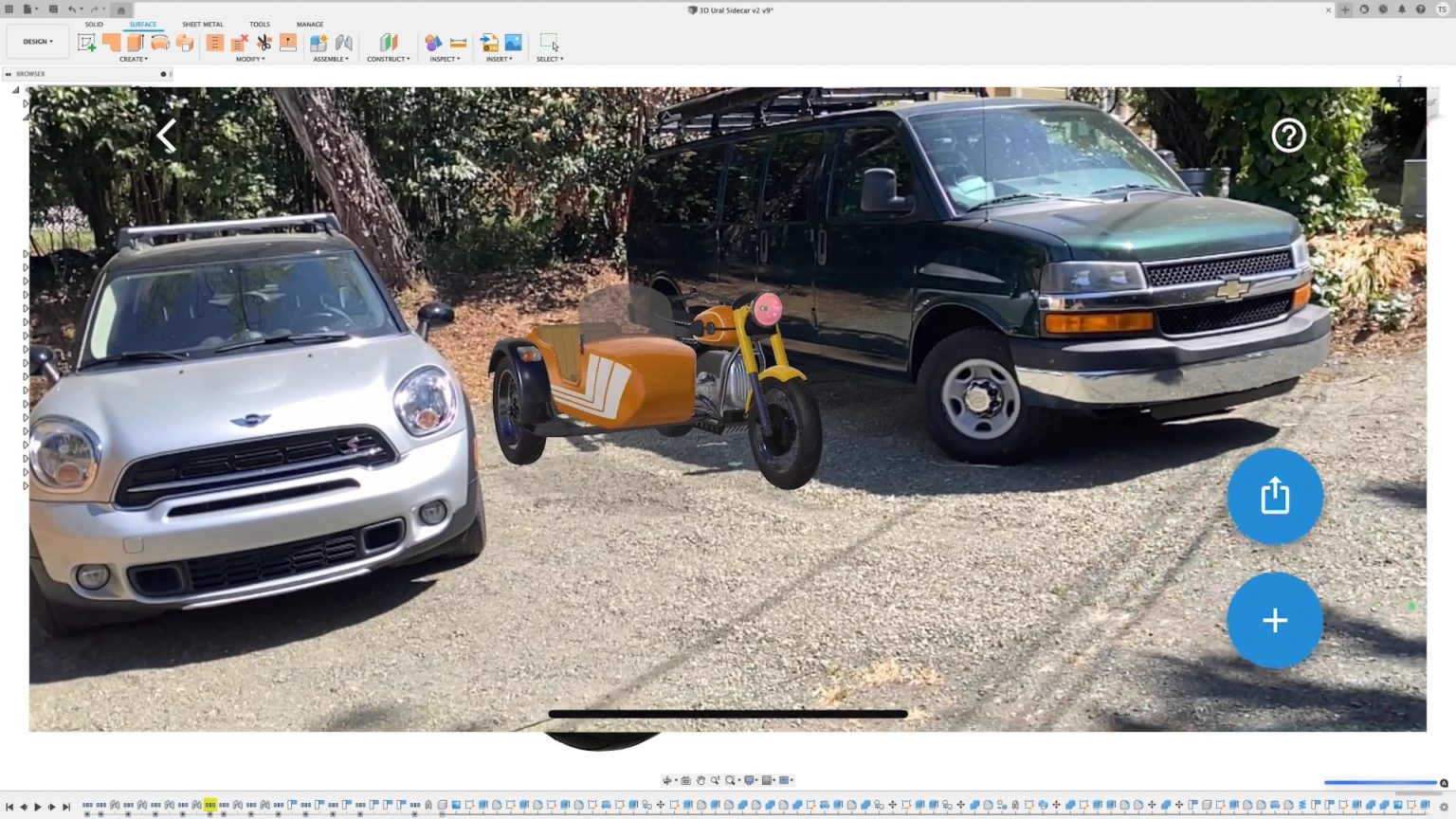 How to View Your Fusion 360 Designs in AR with USDz File Format