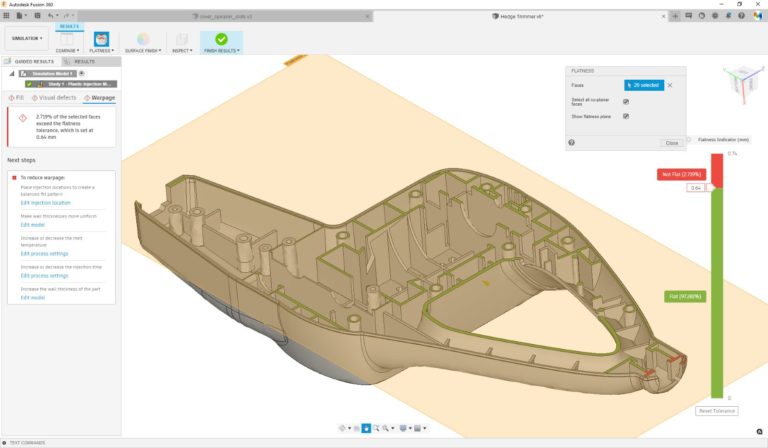 Qu'est-ce que la simulation de moulage par injection de Fusion 360