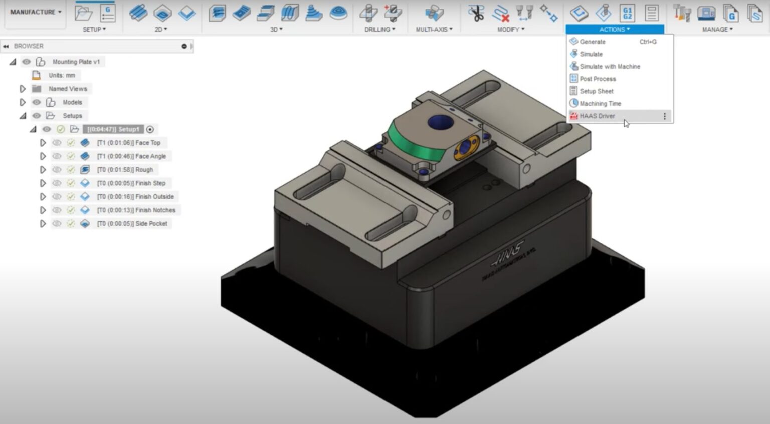 Introducing the Haas Driver Add-in for Fusion 360