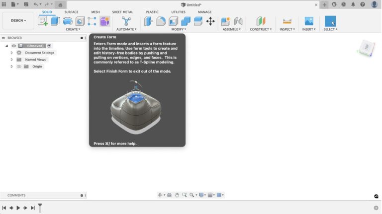Starting From Scratch: Design Basics in Fusion 360