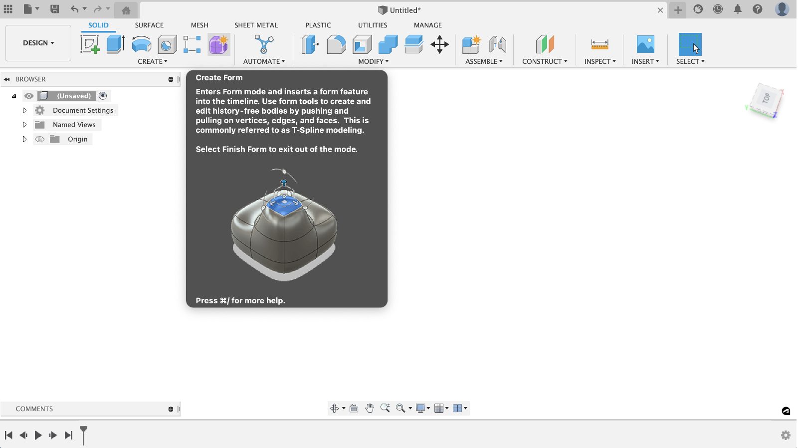 Starting From Scratch: Design Basics in Fusion 360