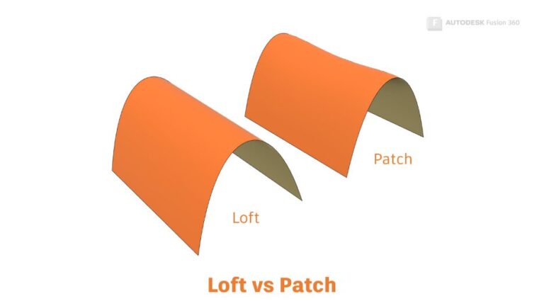 Get Smart With Fusion 360 Part 4: Loft vs. Patch?