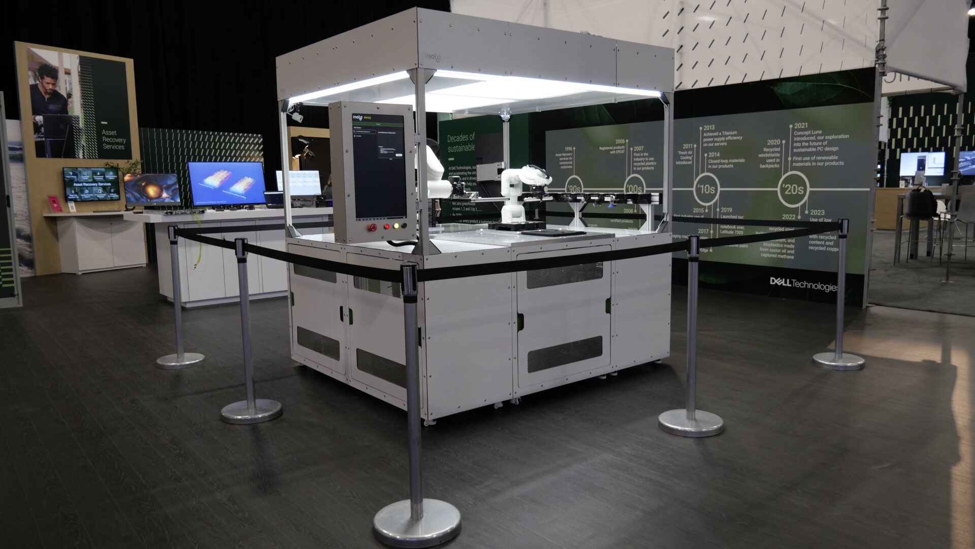 Molg Microfactory: Disassembling Electronics for Reuse