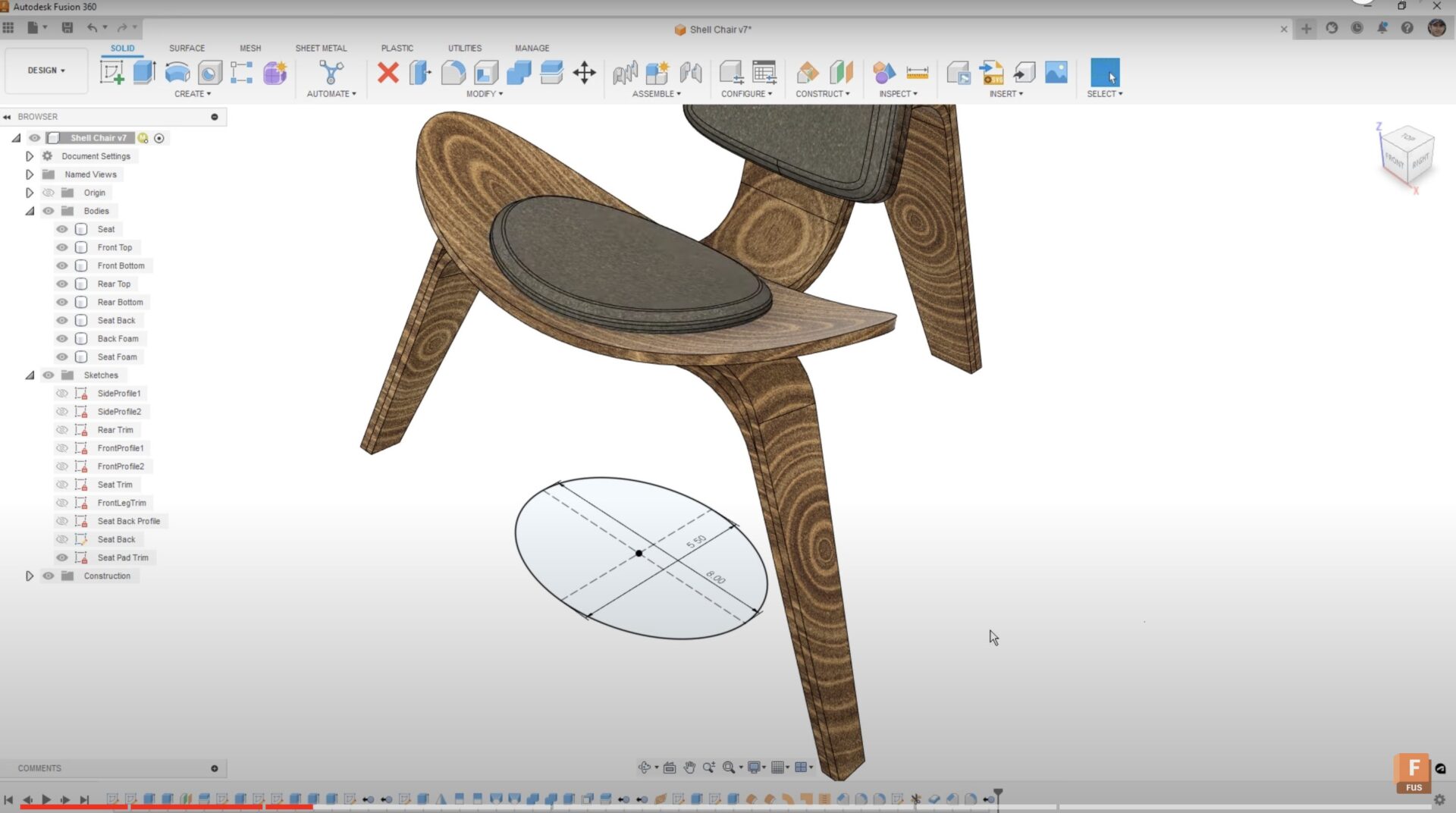 Mastering Sketch Visibility and Dimension Visibility in Autodesk Fusion ...
