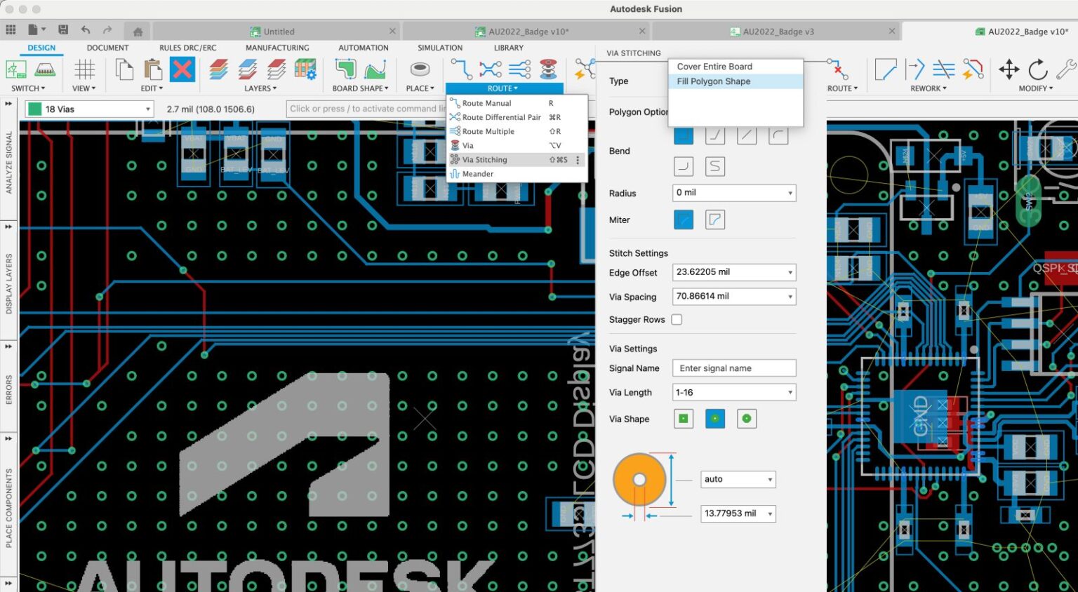Understanding the Power of Stitching Vias in PCB Design - Fusion Blog