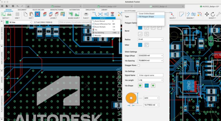 Understanding the Power of Stitching Vias in PCB Design - Fusion Blog