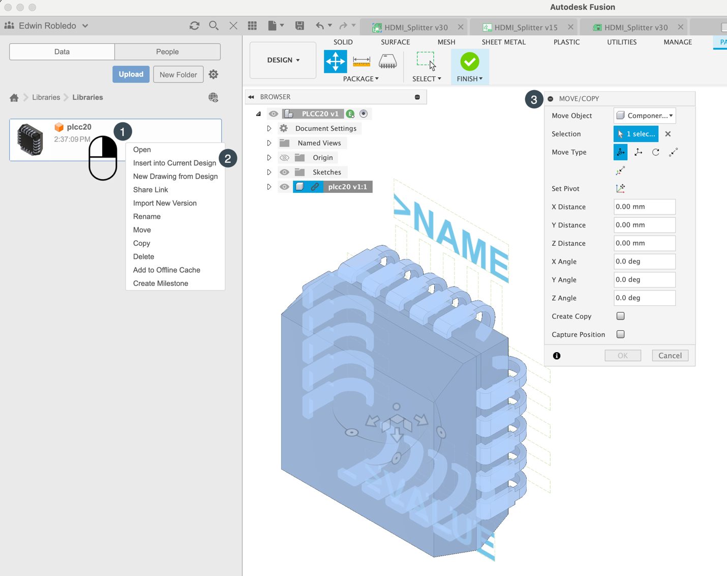 Electronic Component 3D Mapping in Fusion Libraries Editor - Fusion Blog