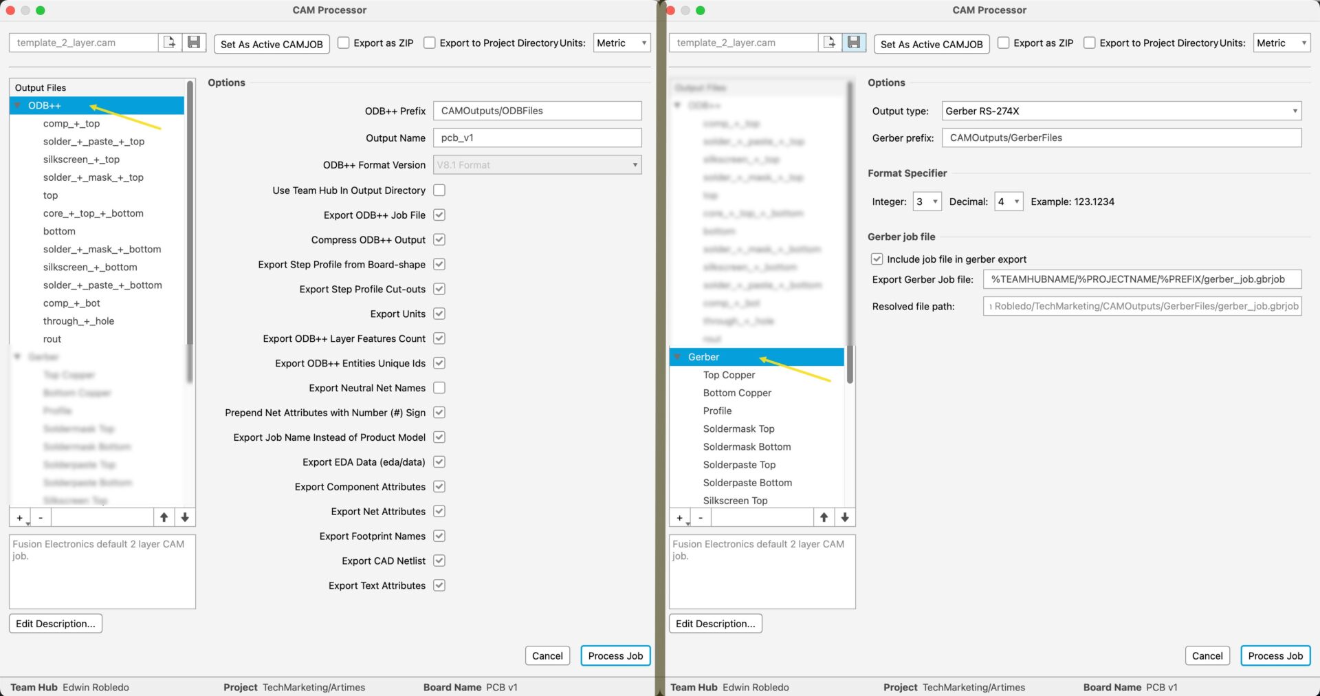 How to Export Gerber and ODB++ Manufacturing Files in Autodesk Fusion ...