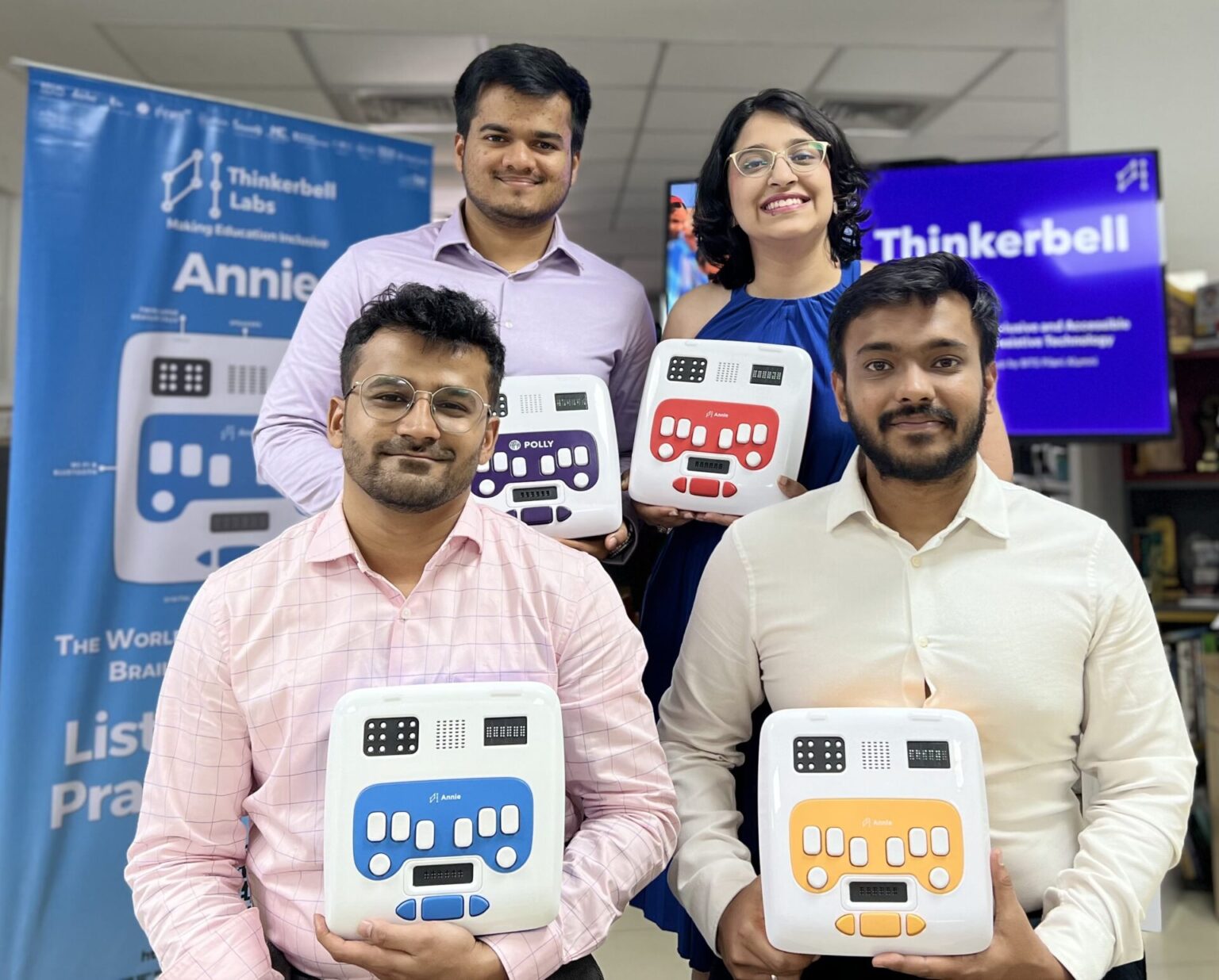 Thinkerbell Labs: World's First Braille Self-Learning Device - Fusion Blog