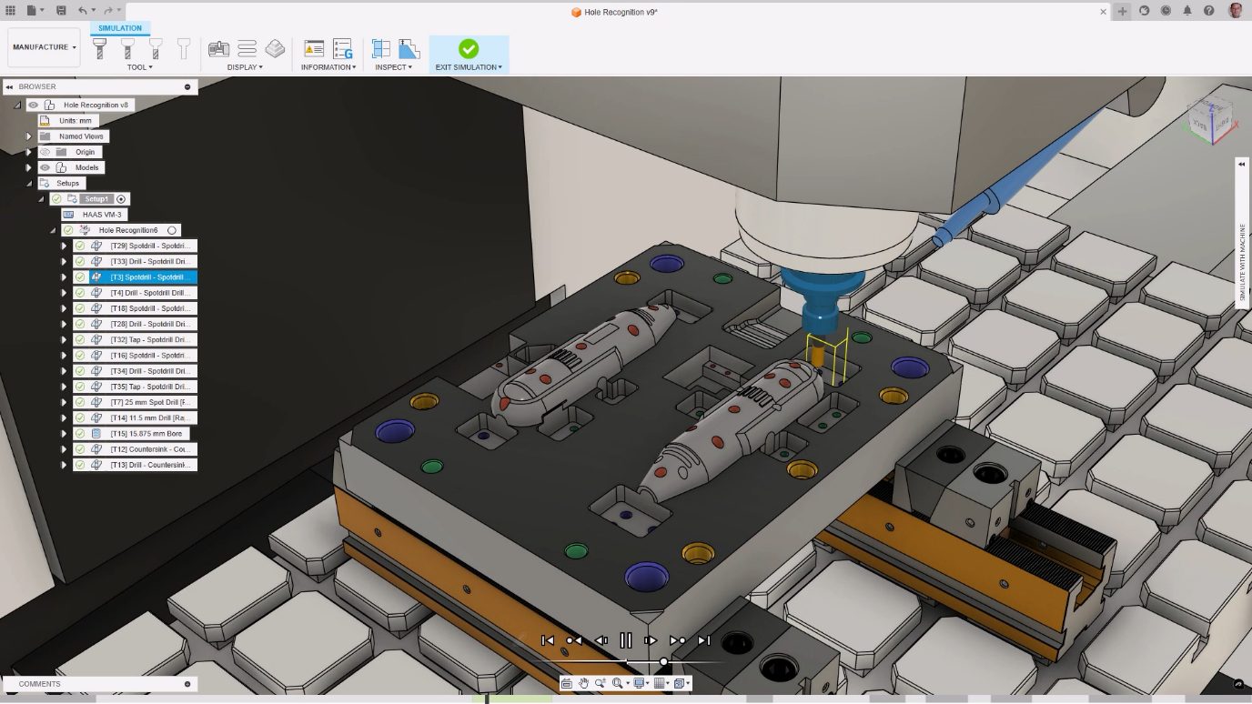 Automated Hole Recognition: Autodesk Fusion for Manufacturing - Fusion Blog