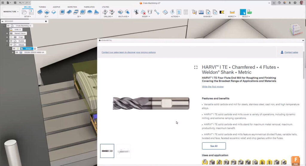 Autodesk Fusion and Kennametal Tooling: Unlock Your Potential - Fusion Blog